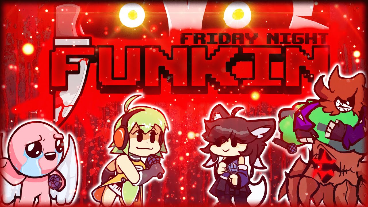 FNF Tree, Isaac, FL Chan и Moon Troubles MOD - YouTube