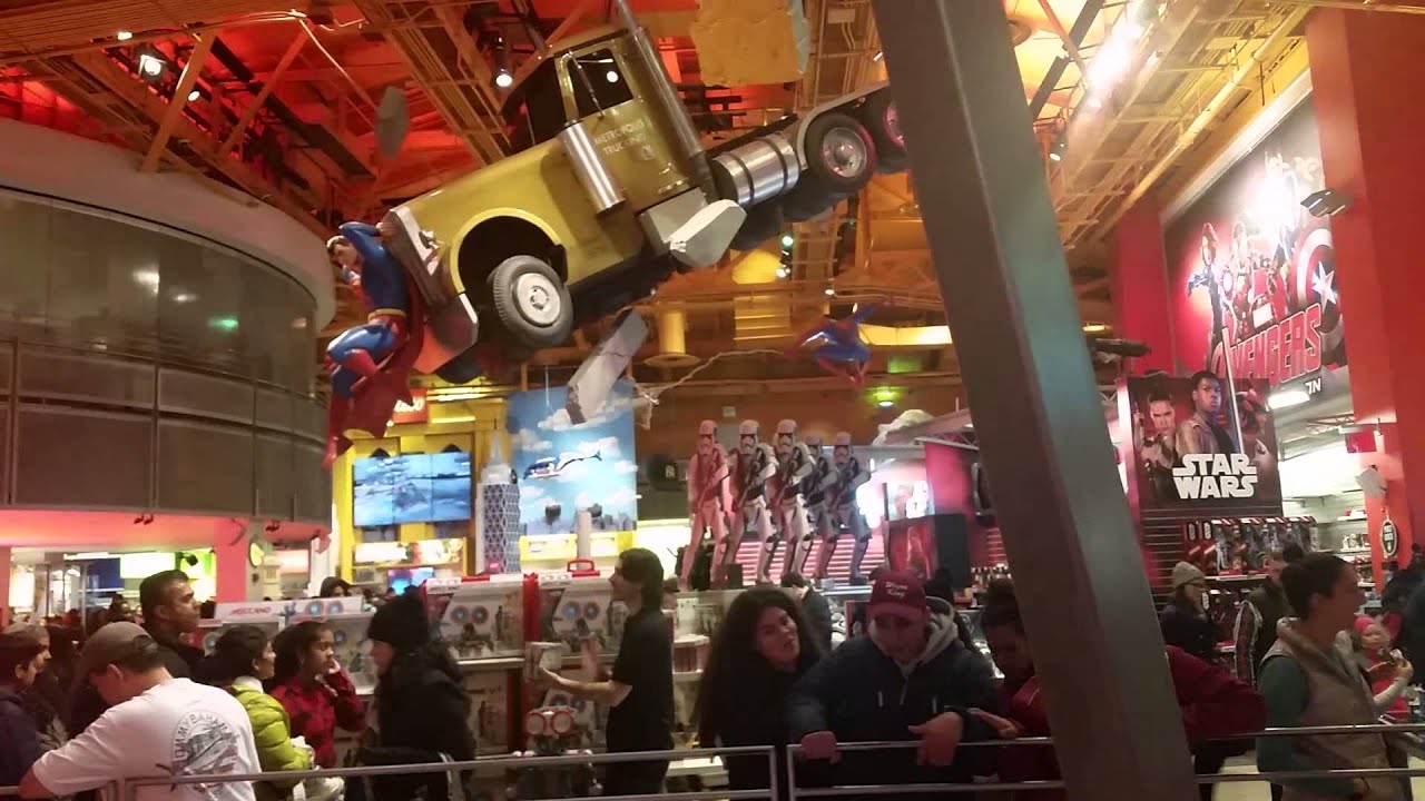 My last ride on the ferris wheel at Toys R Us - YouTube