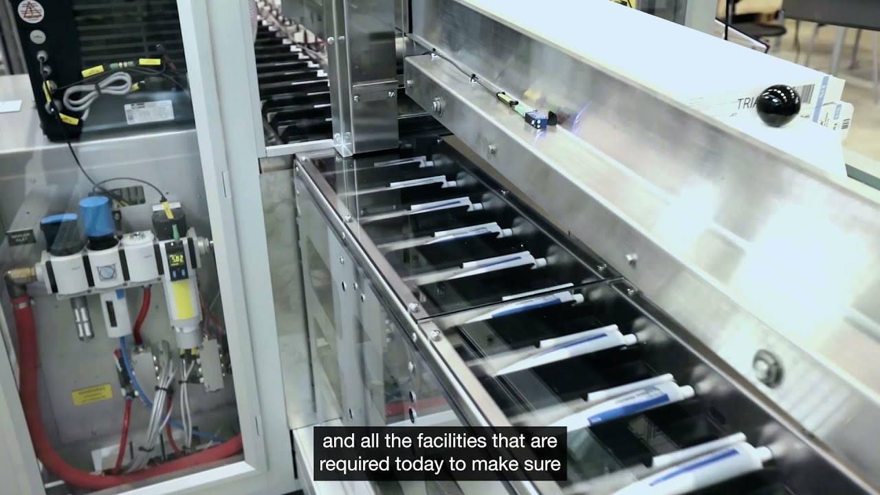 Pharma filling lines - YouTube