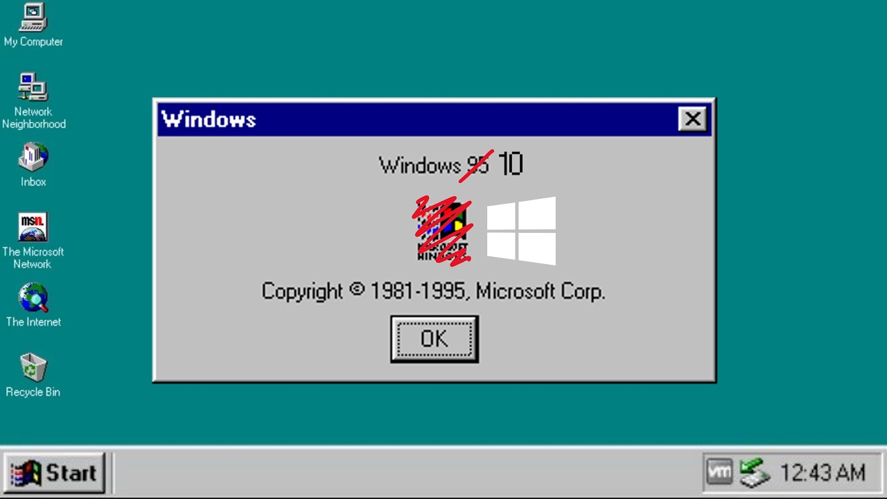 This is (NOT) Windows 95 - YouTube