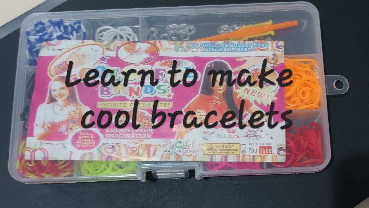 Loom bands bracelet making tutorial ️ - YouTube