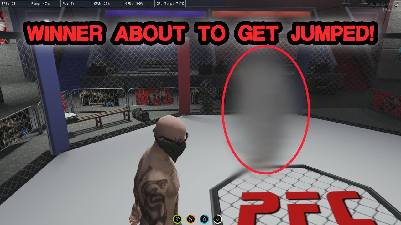 FIVEM ALTF4 RP ‖ JUMPED THE WINNER AFTER HE WON LMAO ‖ UFC ARENA! - YouTube