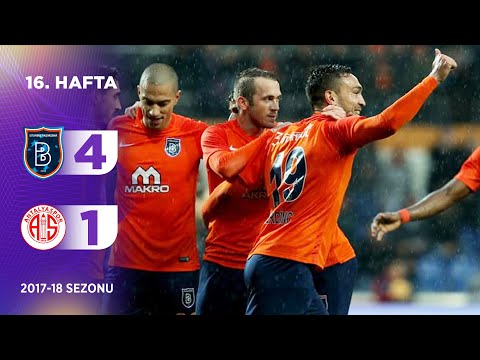M. Başakşehir (4-1) Antalyaspor | 16. Hafta - 2017/18