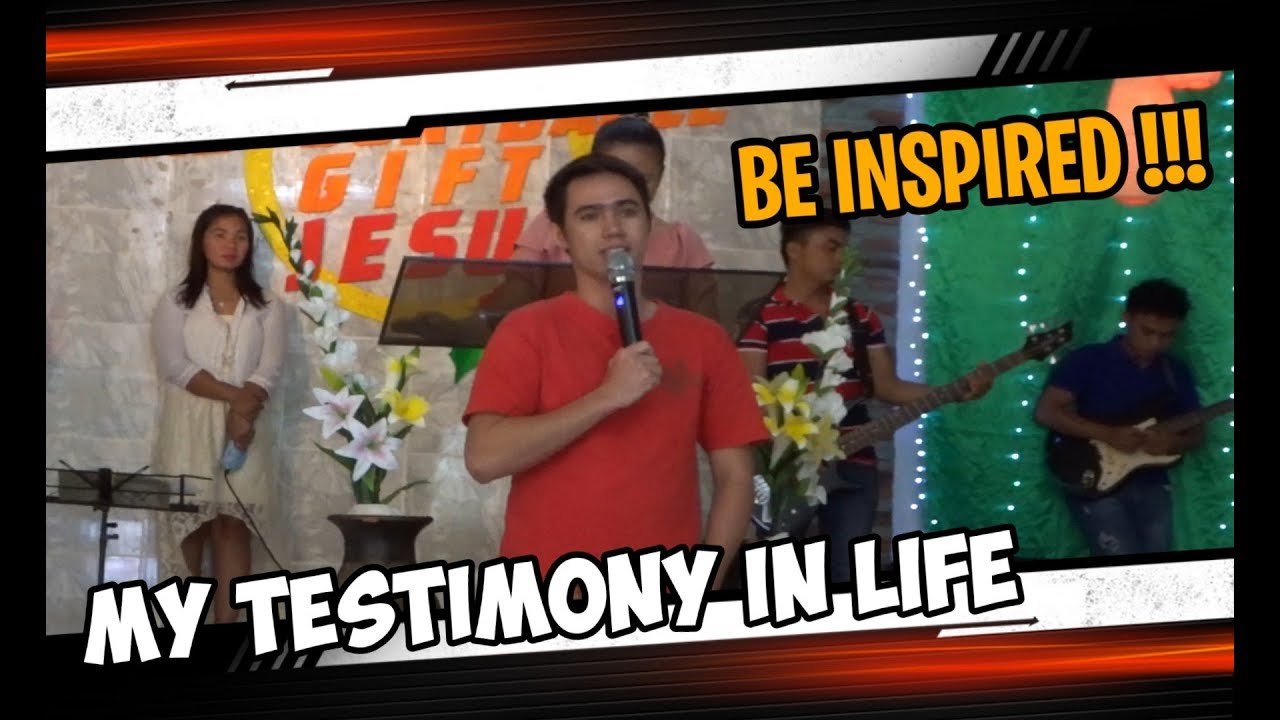 MY TESTIMONY IN LIFE - YouTube