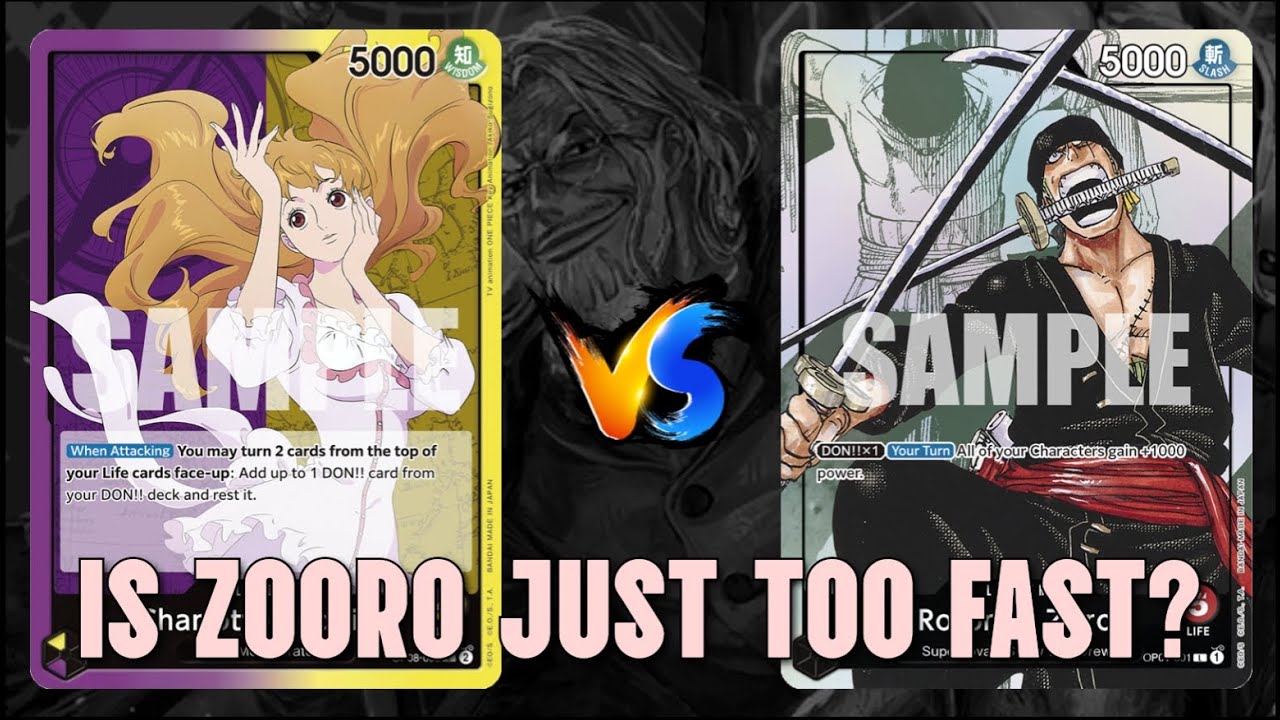 OPCG | OP08 Gameplay & Commentary | Pudding vs Zoro - YouTube
