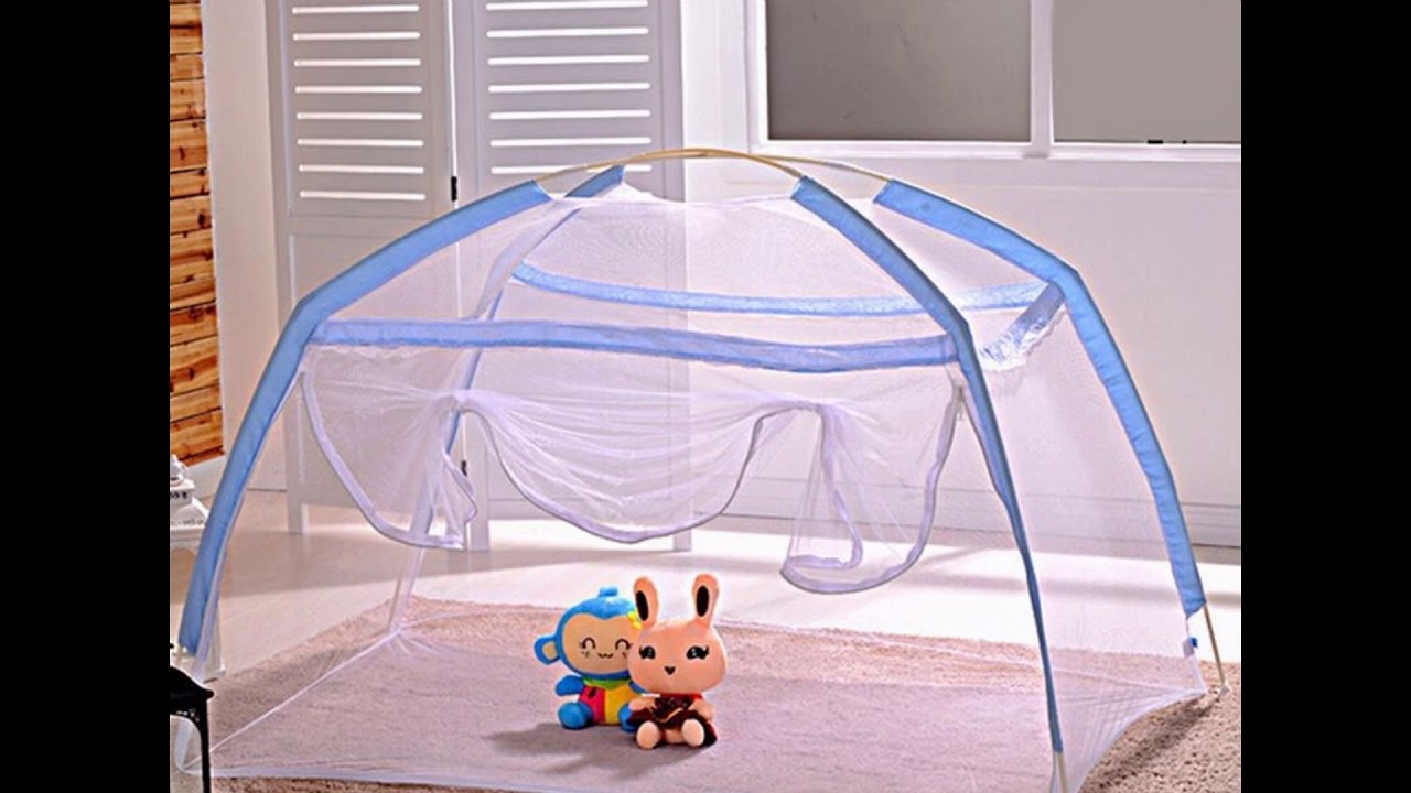 Baby Kids Infant Nursery Bed Crib Canopy Mosquito Net Netting Play Tent ...
