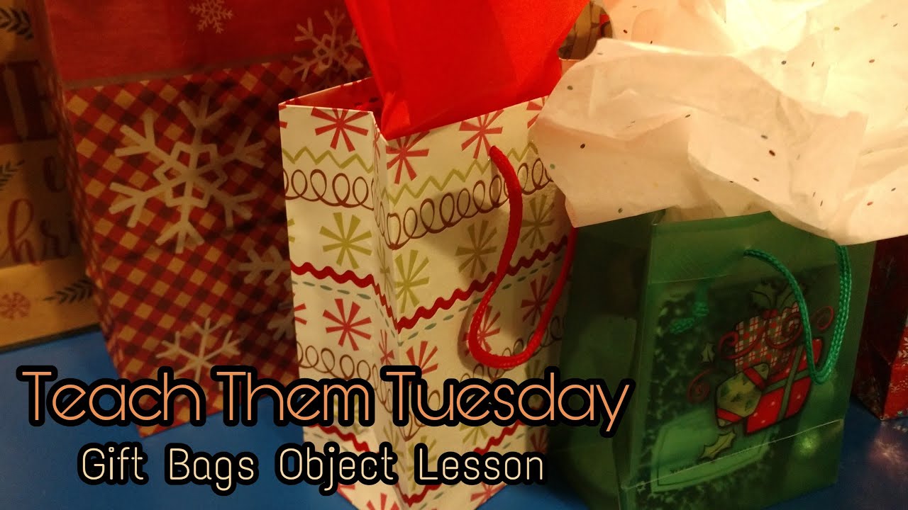 Gift Bags Object Lesson | Jealousy | Envy | Be Content - YouTube