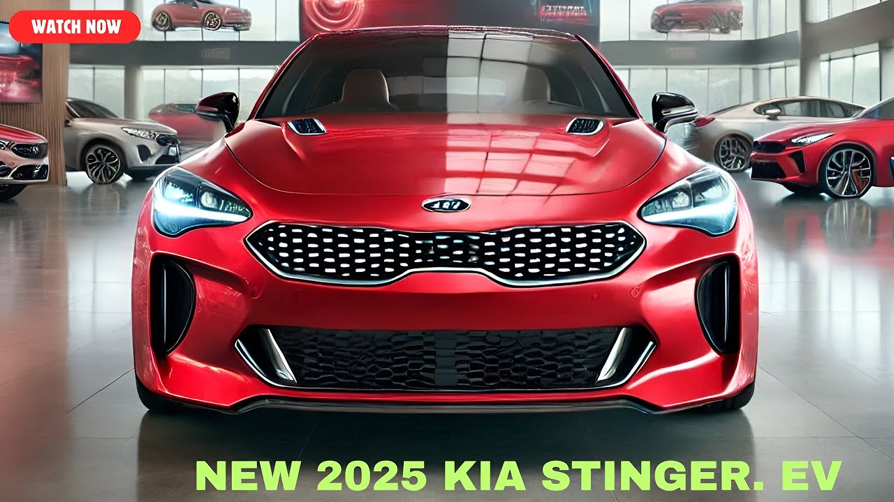 2025 Kia Stinger EV Official Reveal - Ready to Change The Game In The ...