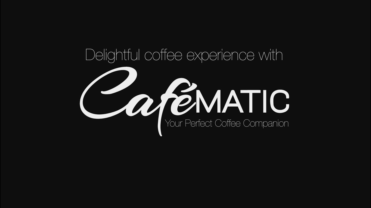 CaféMATIC 1 and 2 - YouTube