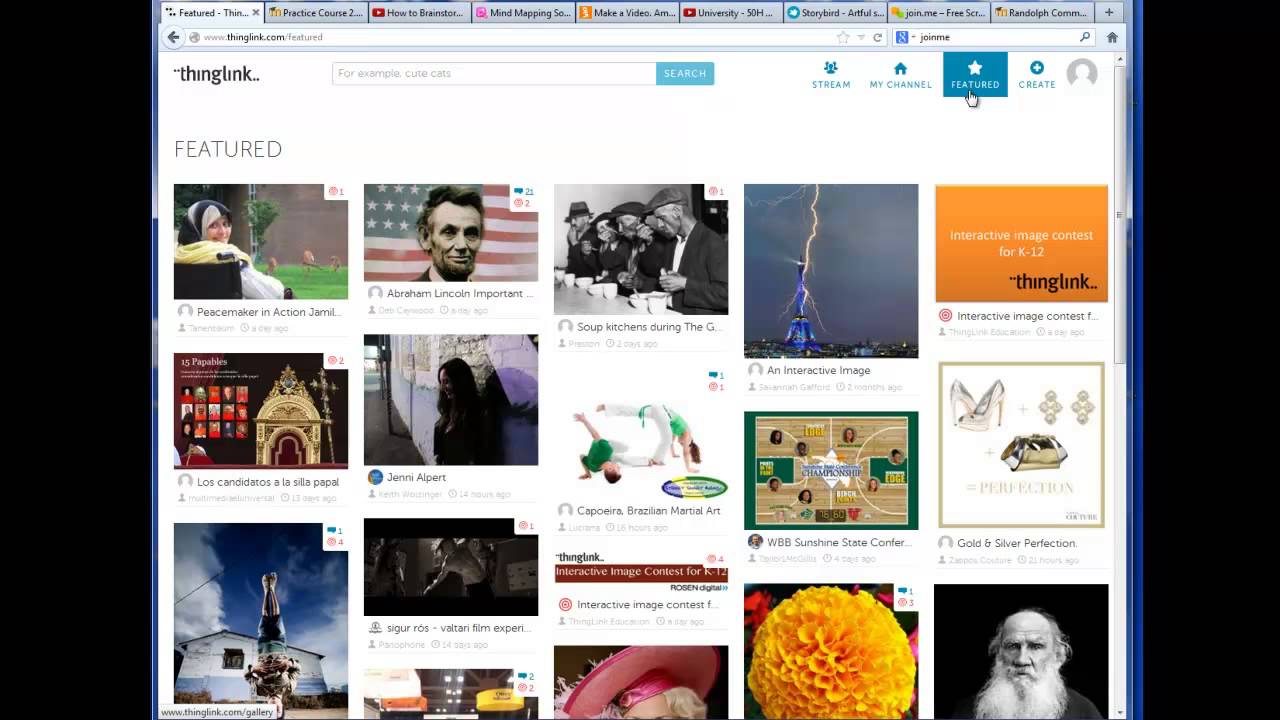 Thinglink Demo - YouTube