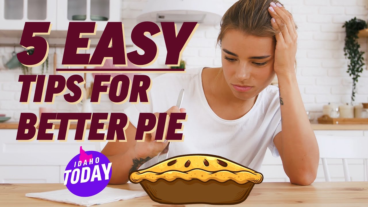 5 EASY TIPS for Better Pie - Angie The Pie Lady on Idaho Today - YouTube