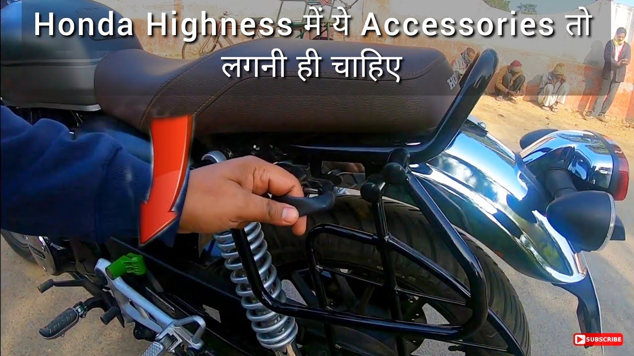 Honda Highness must Installed Accessories | Honda H'ness Extra ...