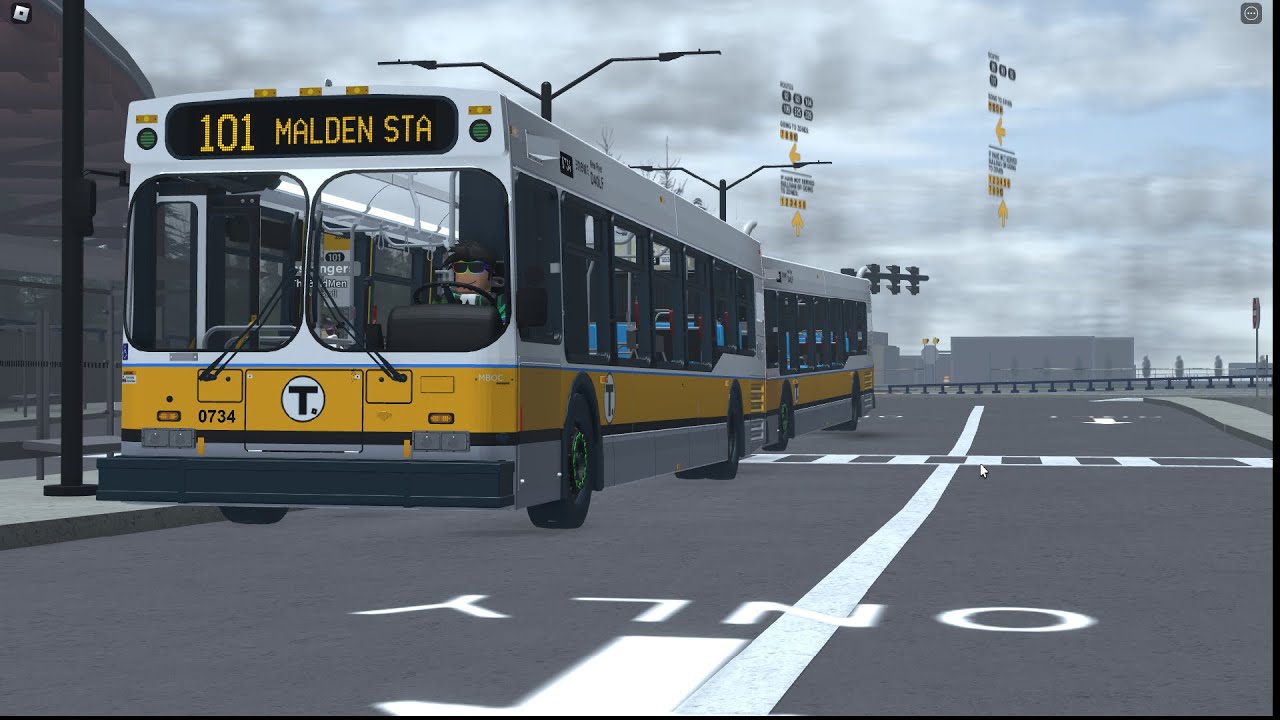 MBTA Roblox Gentech (MBOC GEN 3) D40LF On 101 To Malden (Short Turn) FT ...