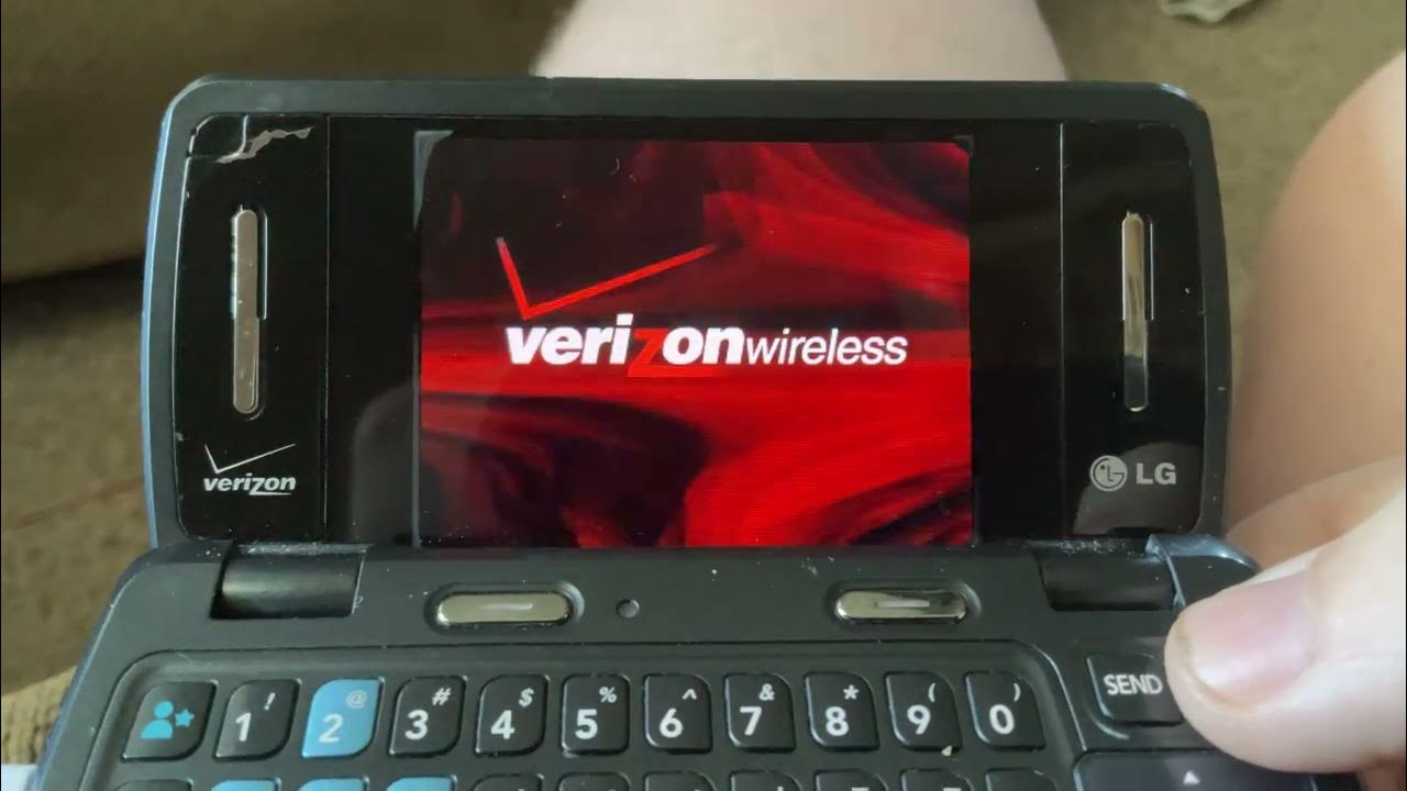 LG enV3 Startup & Shutdown Sound - YouTube