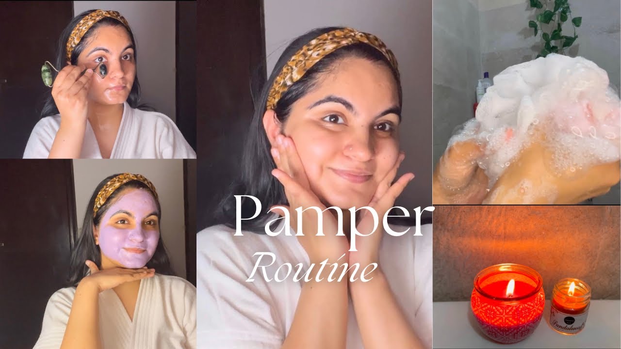 Pamper Routine for Glowing Skin ~ Shower Routine , Skincare , Face ...