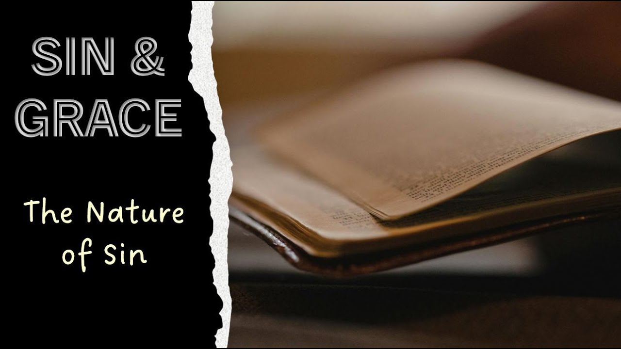 Sin & Grace: The Nature of Sin, by Donnie V. Rader -- November 10, 2024 ...
