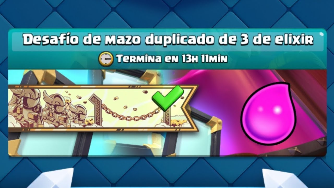 Desafío de 3 de elixir completado | Clash Royale - YouTube