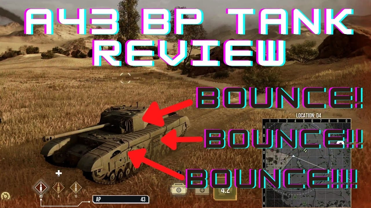 A43 BP Tank Review With Gameplay, World of Tanks Console. - YouTube
