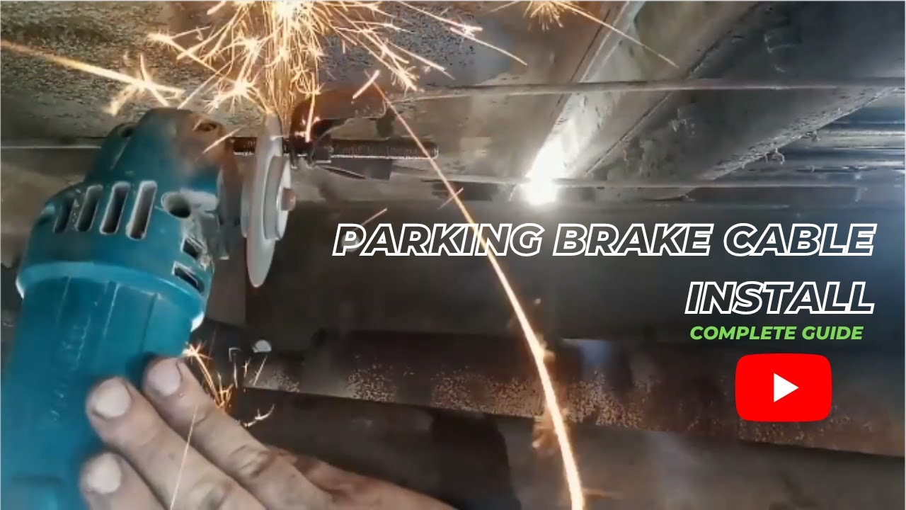 F100 Parking Brake Cable Install (complete guide) - YouTube