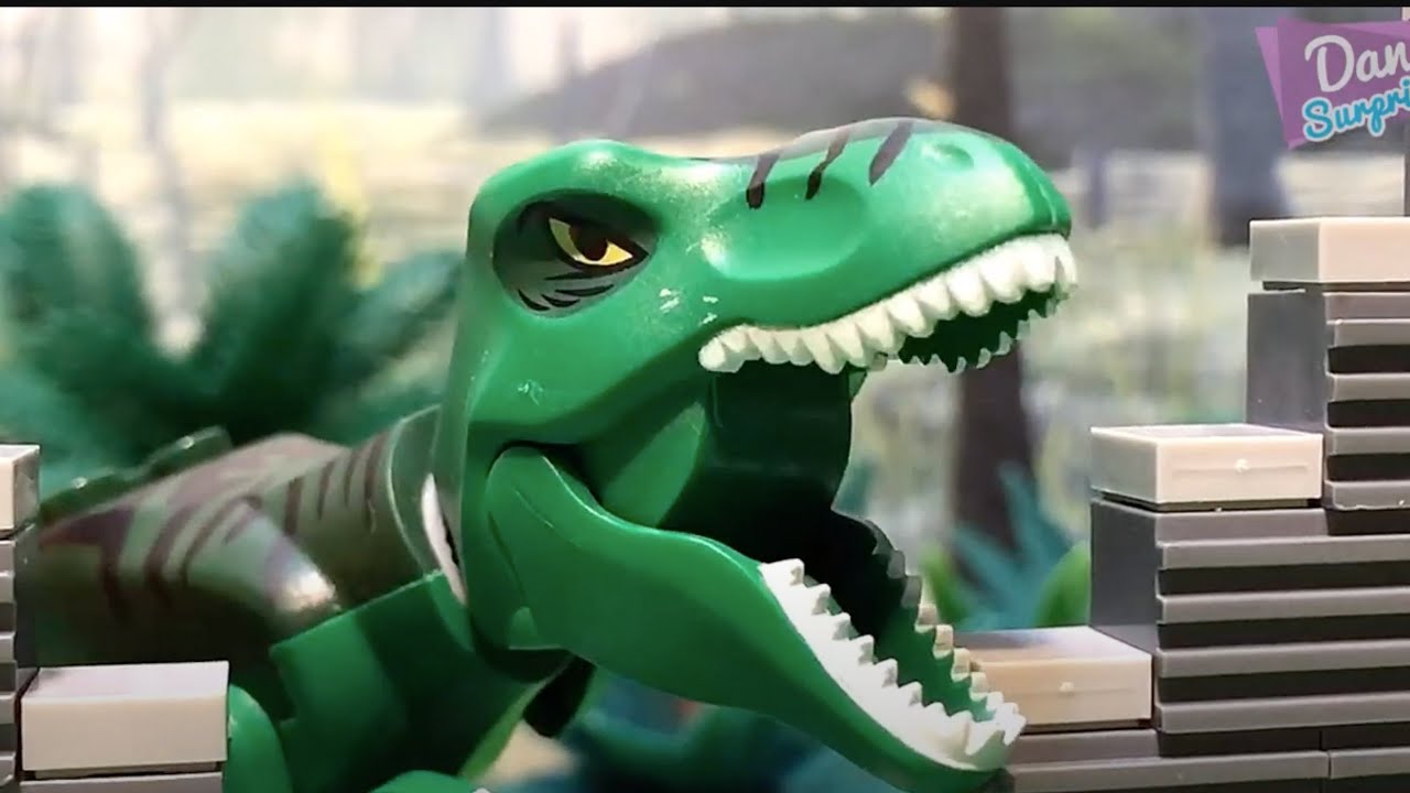 LEGO Bootleg T-Rex Escape Playset - YouTube