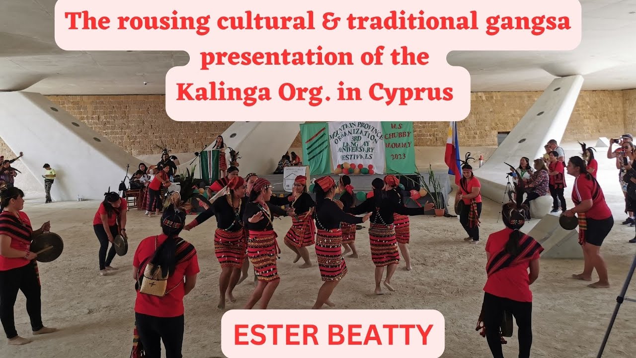 The rousing cultural & traditional gangsa presentation of the Kalinga ...