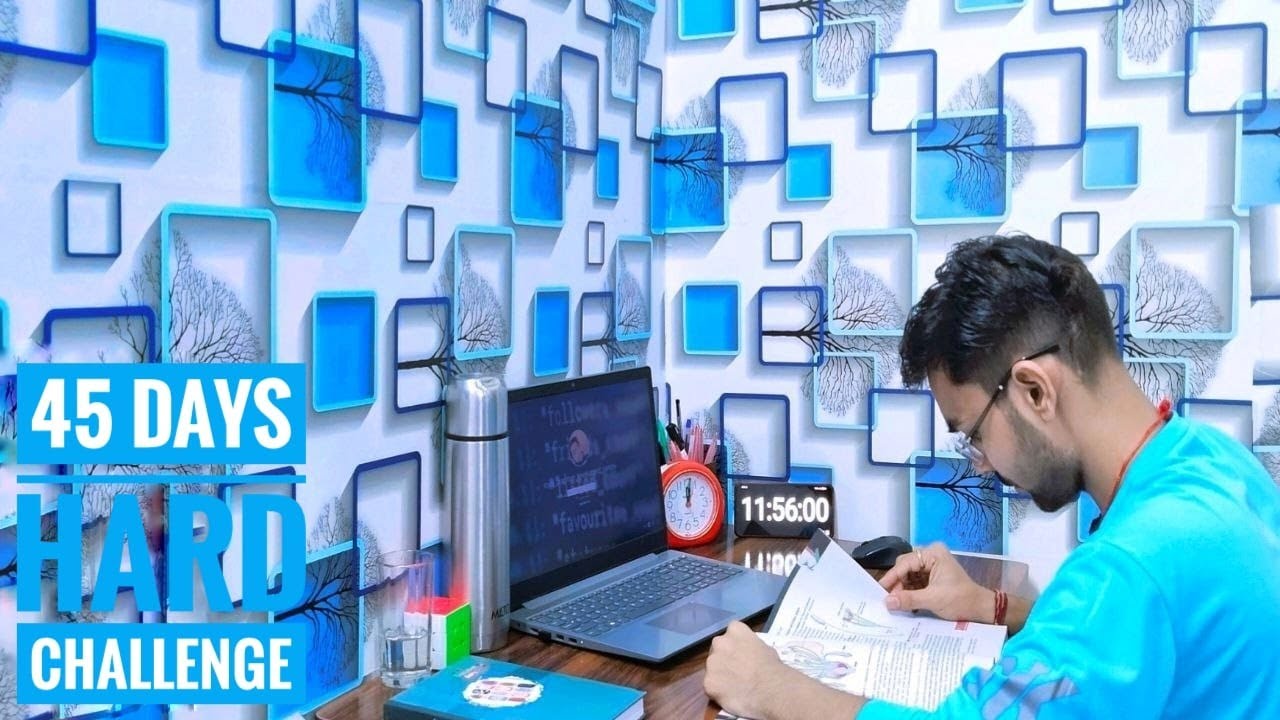 neet study plan ||best time to study || study in night || 45 days ...