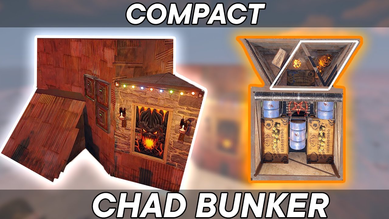THE CANDY STEALER - COMPACT SOLO CHAD Bunker Rust Base Design - Rust ...