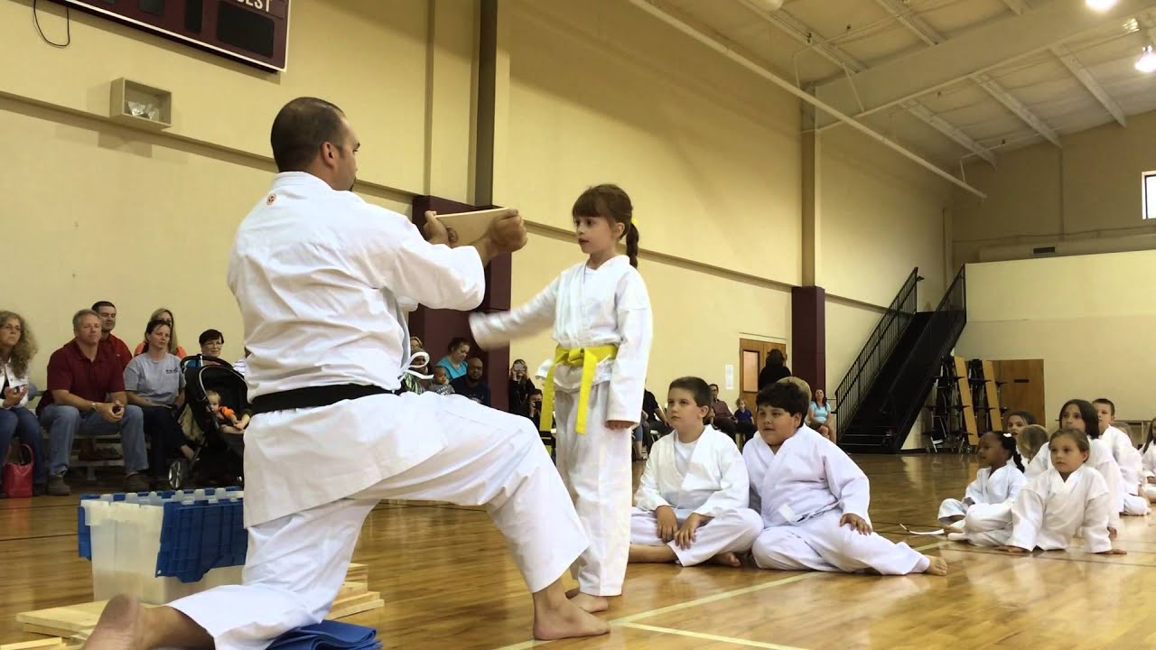 Mcdonough Methodist Academy Karate Students - YouTube