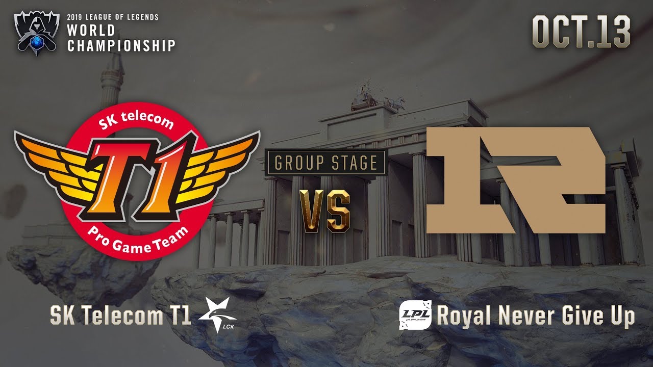 SKT vs RNG | GROUP STAGE Day 2 H/L 10.13 | 2019 Worlds Championship ...
