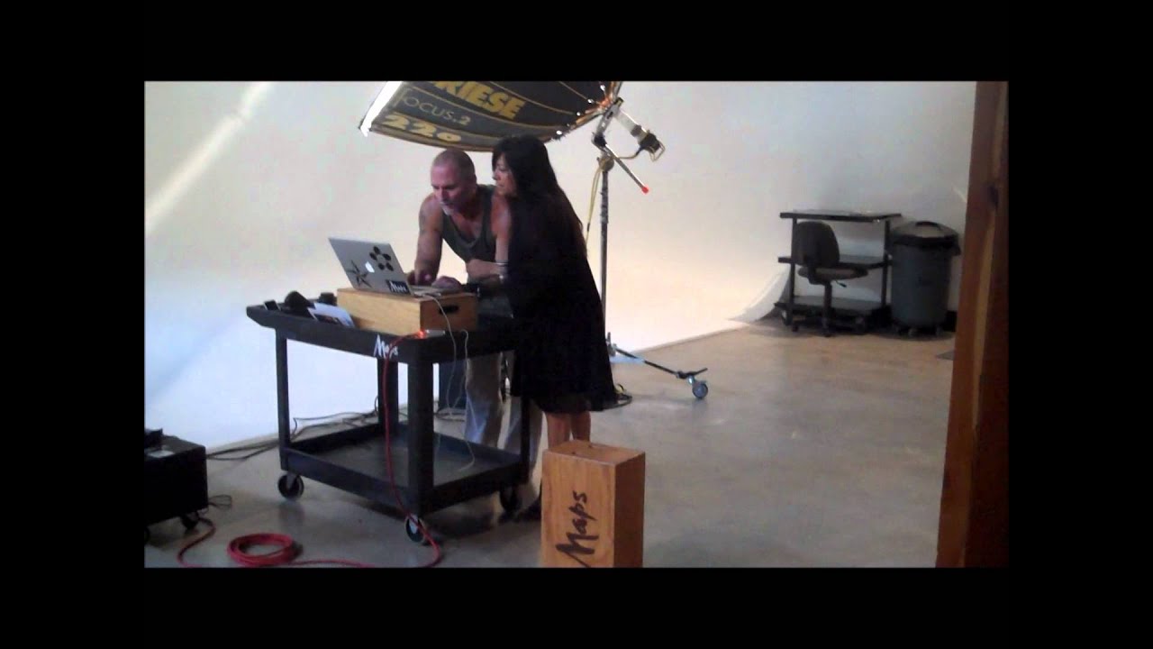 Behind the scenes at MAPS studio with photographer Jim Malucci - YouTube