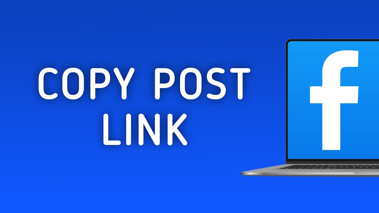 How to Copy A Post Link on Facebook On PC (New Update) - YouTube