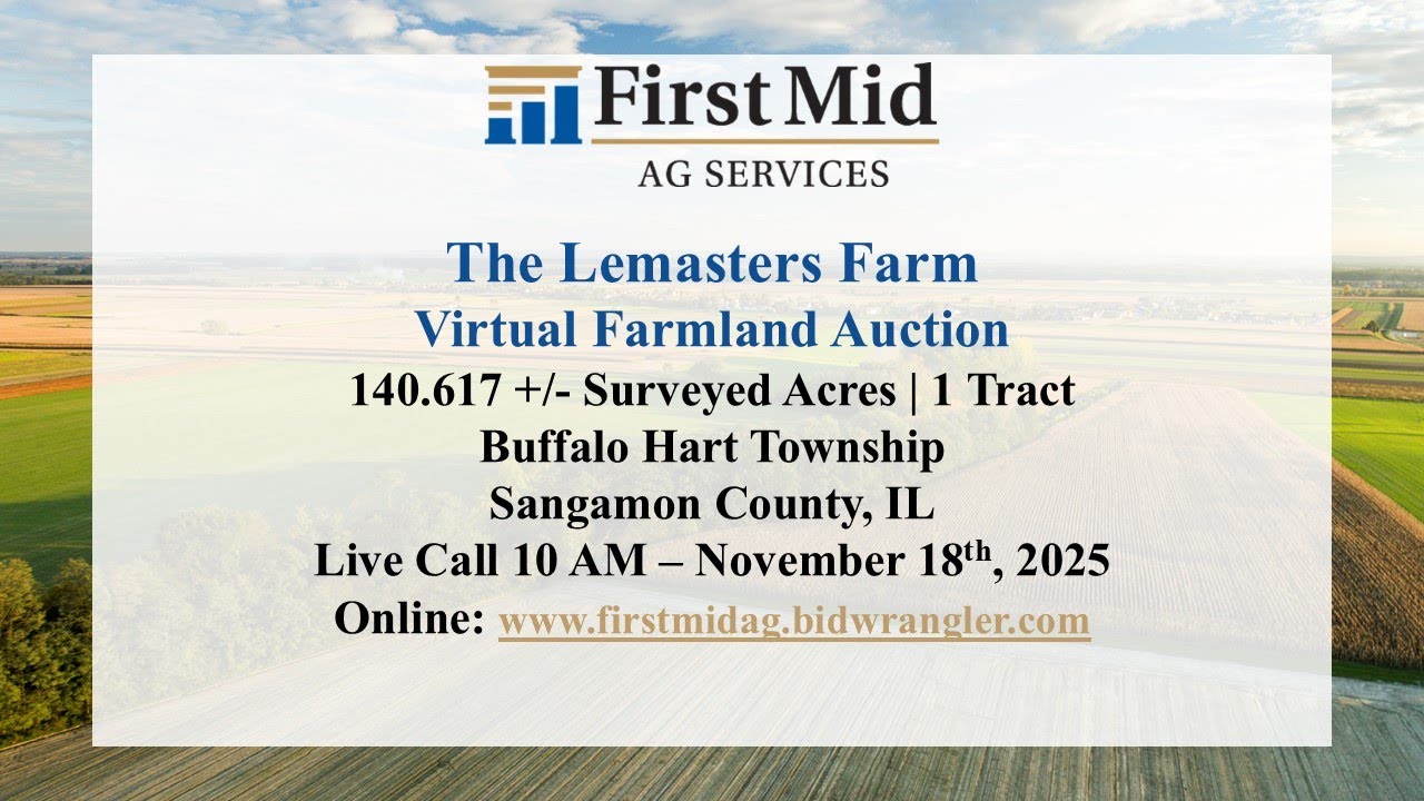 The Lemasters Farmland Auction - YouTube