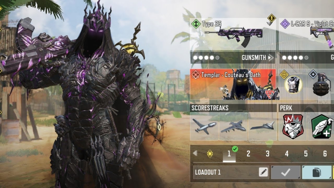 Mythical Templar | Type 25 - Scropin Tail | Call Of Duty Mobile Ranked ...