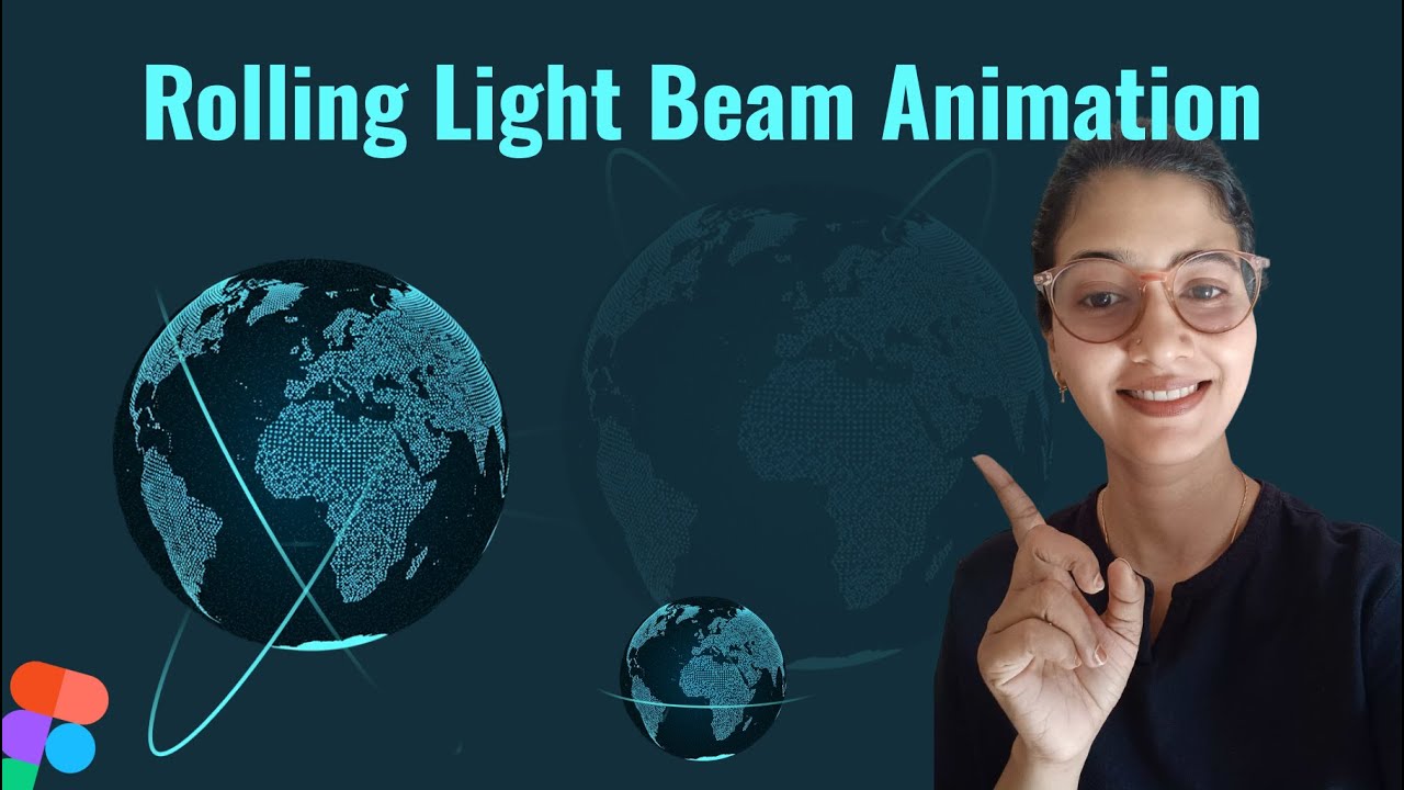 Light Beam Animation in Figma | Figma tips and Tricks - YouTube