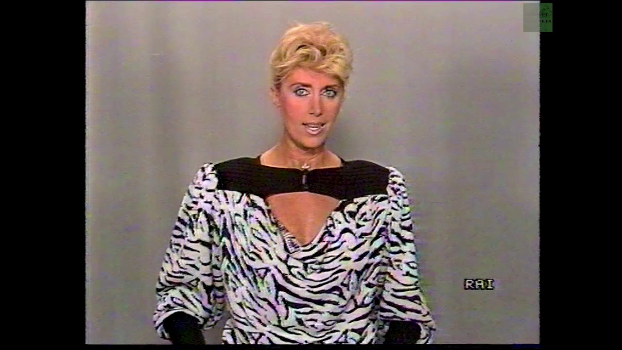 Rai Uno - Annuncio di Marina Morgan 1986 (HD) - YouTube