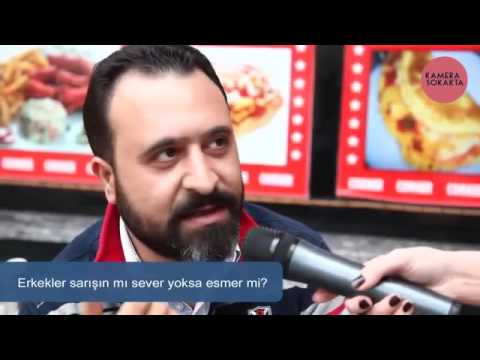 Erkekler sarışın mı sever yoksa esmer mi    Sokak Röportajı