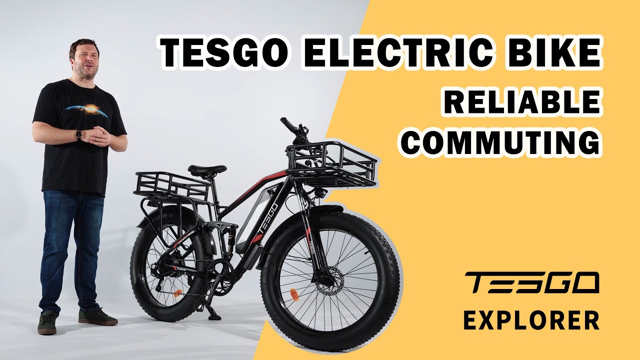 Great Performance & Commuting | Tesgo Explorer E-bike | Powerful motor ...