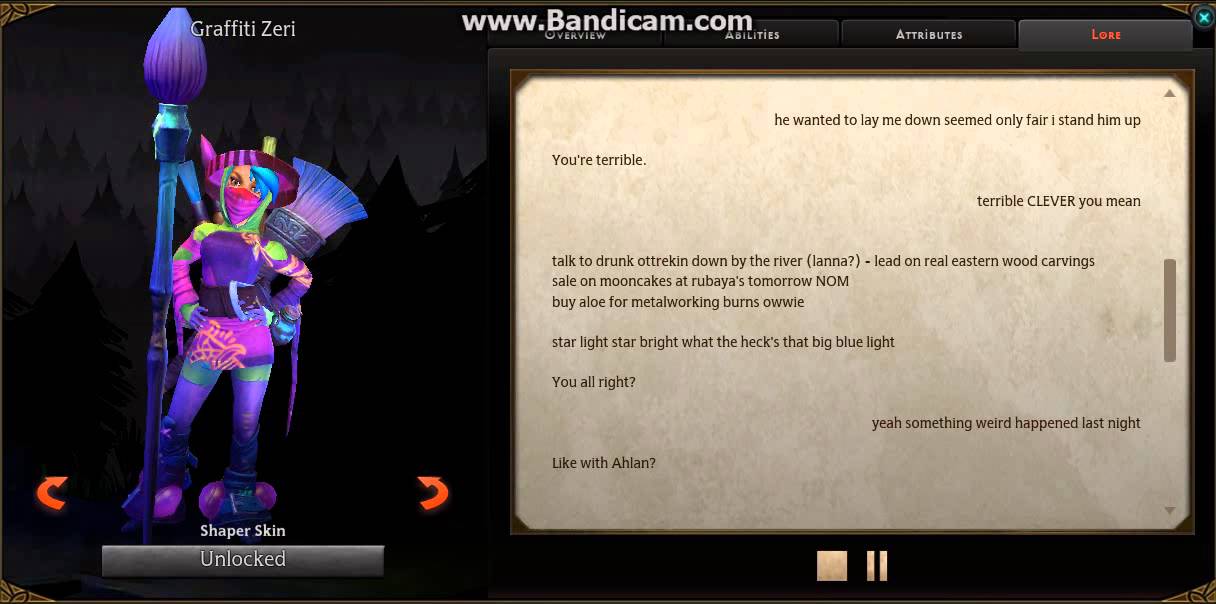 Dawngate: Zeri Lore - YouTube