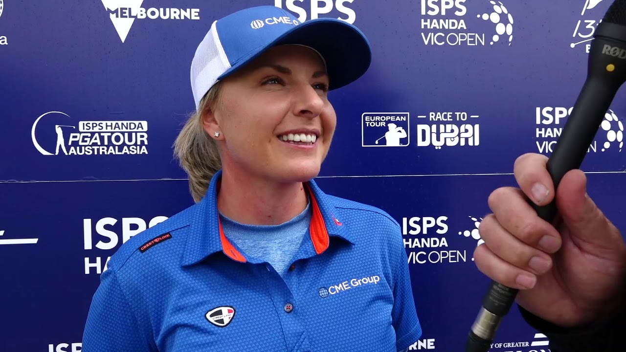 Sarah Kemp after Rd 4 at the 2019 #VicOpen - YouTube