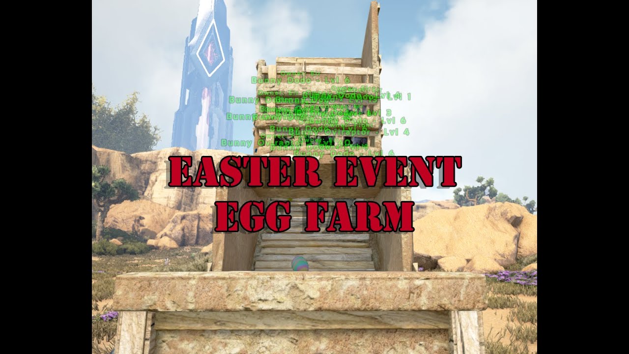 ARK survival evolved: Easter egg farm - YouTube