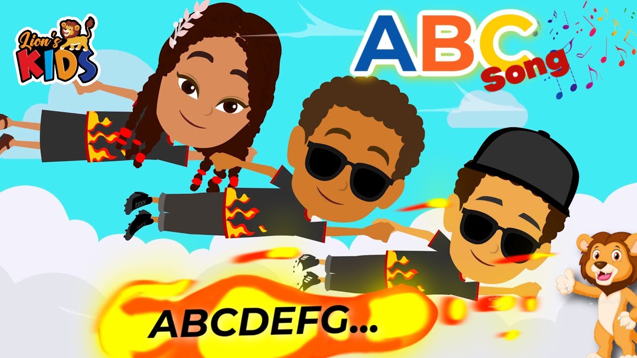 ABC SONG | Hip Hop, Rap Sing Along | Learn with Lion's Kids - YouTube