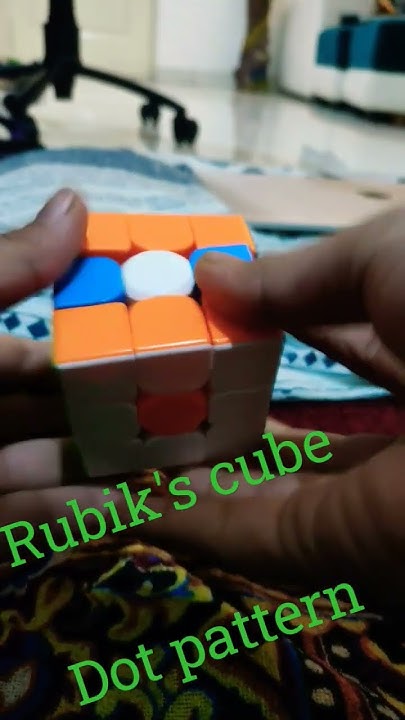 Rubik's cube dot pattern!?!? - YouTube