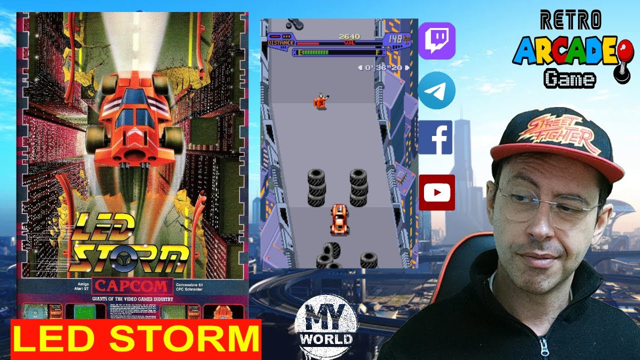 LED STORM (Mad Gear - Arcade/ Coin Op - GIOCO COMPLETO - Longplay ...
