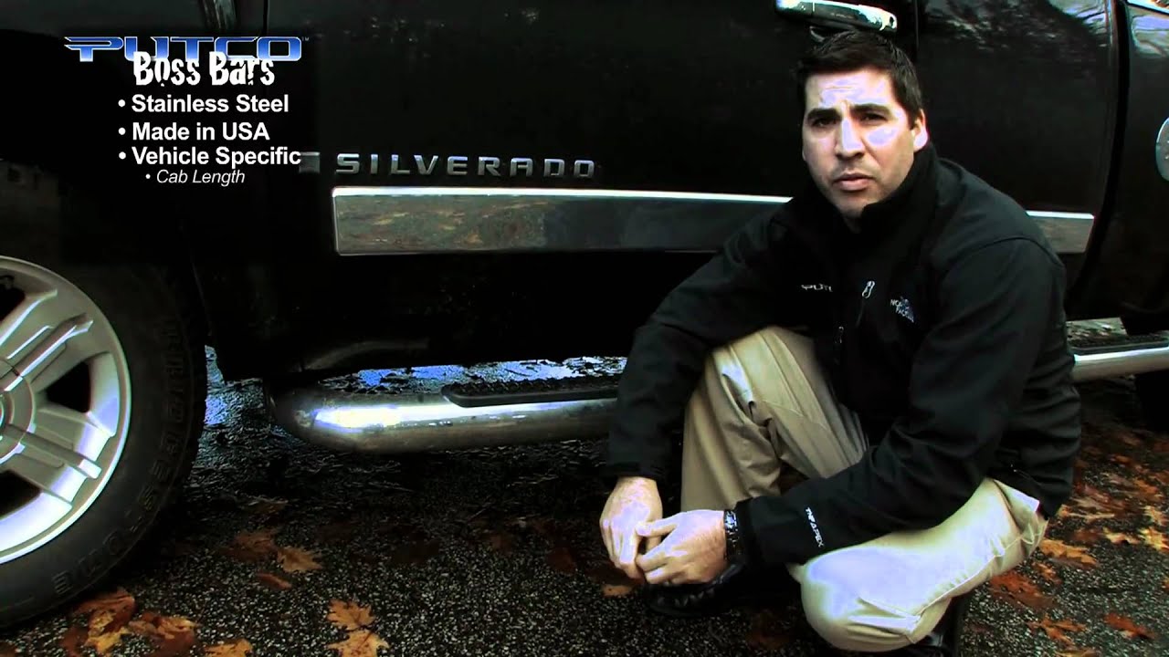 Boss Bars Side Step Bars, from Putco - YouTube