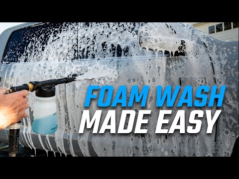 Slick Products Garden Hose Foam Gun | Fast & Easy Car Wash Solution