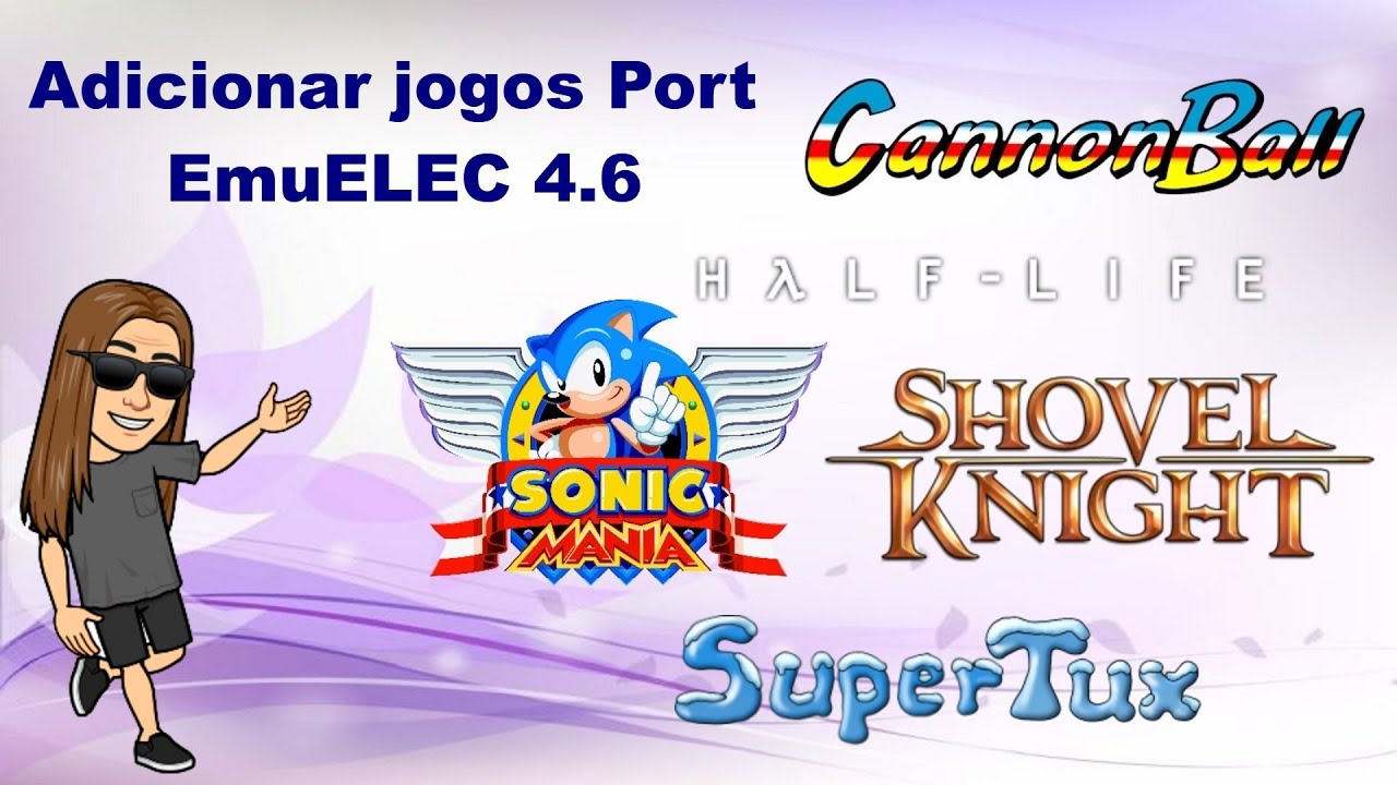 Aula 27 Adicionar jogos Port no EmuELEC 4.6 - YouTube