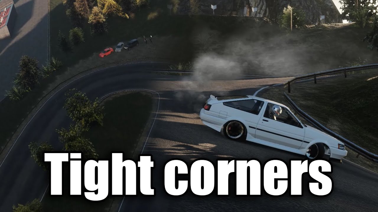I love drifting tight corners - YouTube
