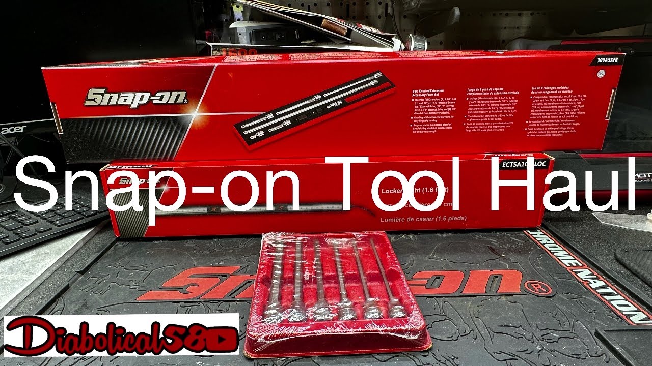 Snap-on tool haul for Tuesday! - YouTube