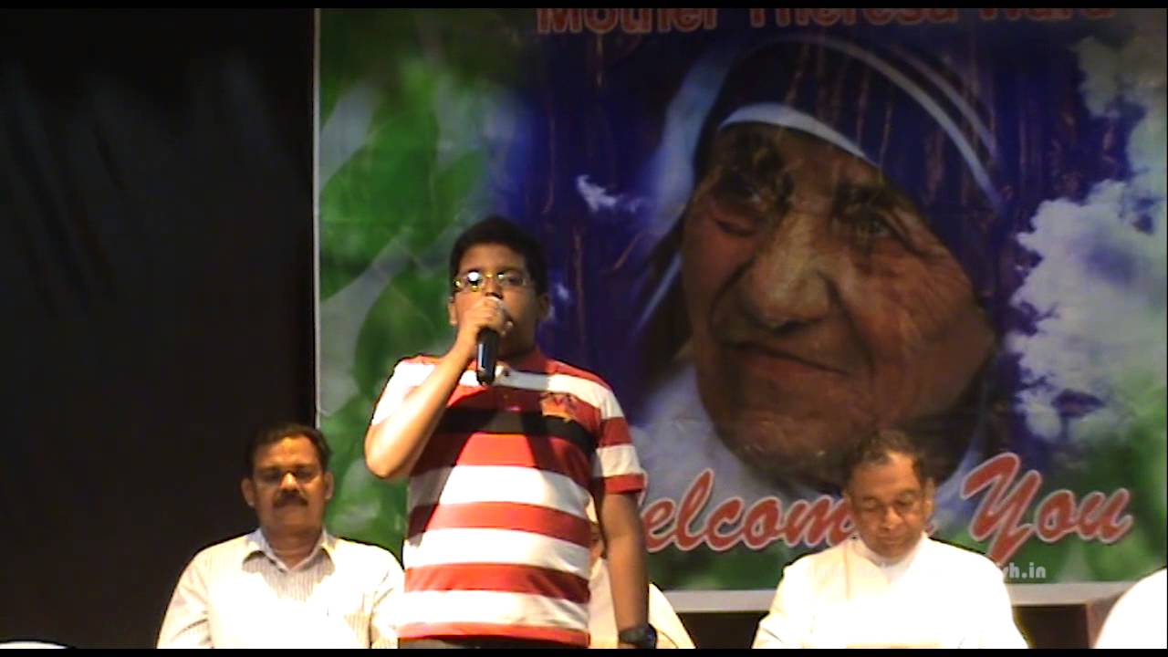 Solo Song - Master Ashwin @ Mother Theresa Ward Day 2013 - YouTube