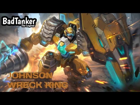 Johnson - Wreck King | Revamp Epic Skin MVP Gameplay | Mobile Legend ...